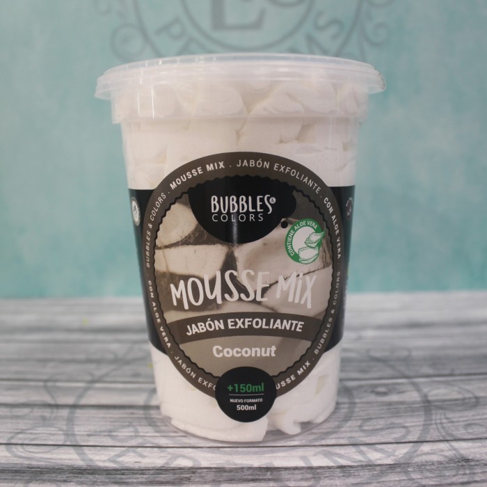 Jabón exfoliante - Mousse Mix Coco